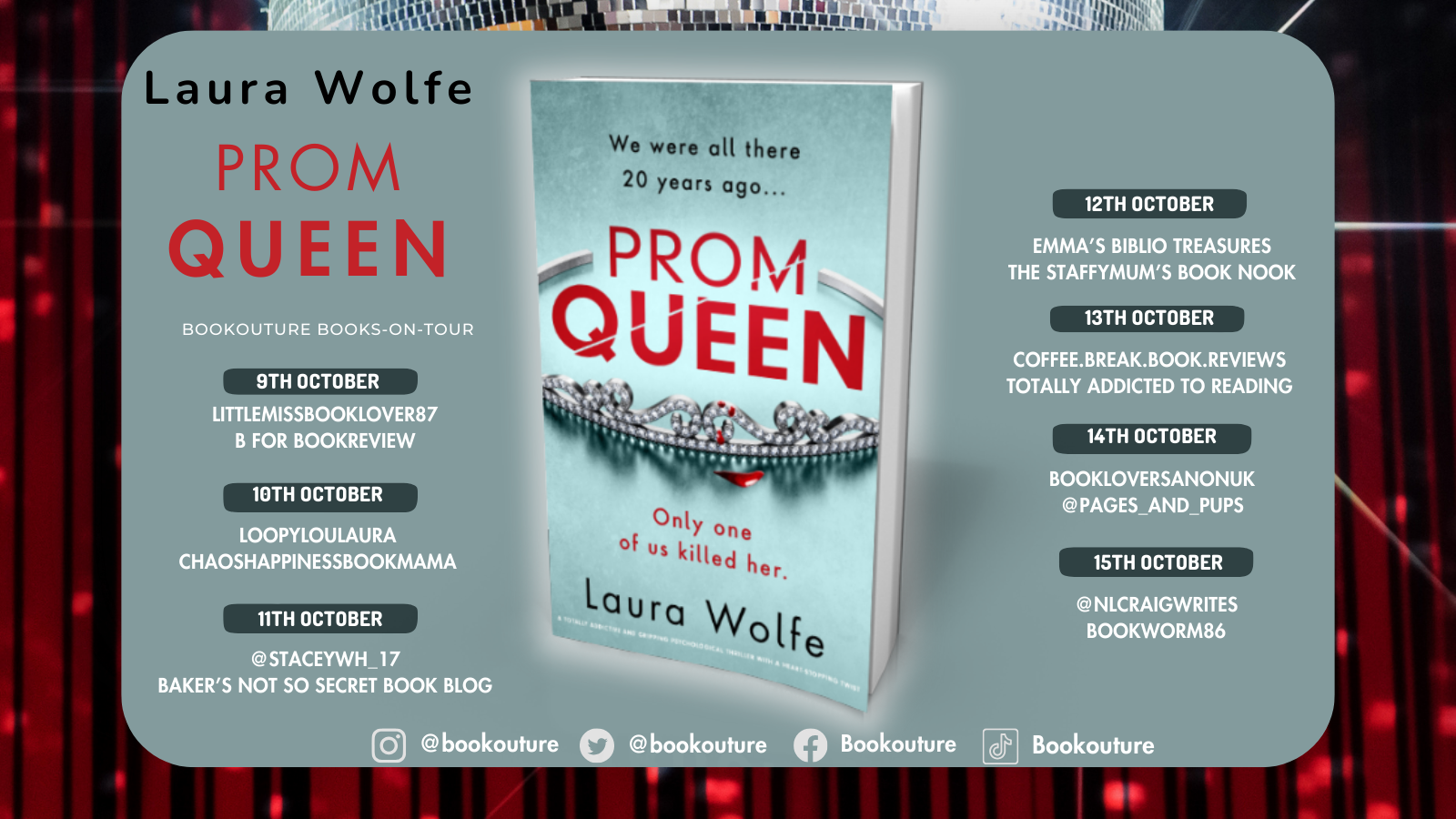 BLOG TOUR: The Prom Queen by Laura Wolfe – Emma's Biblio Treasures