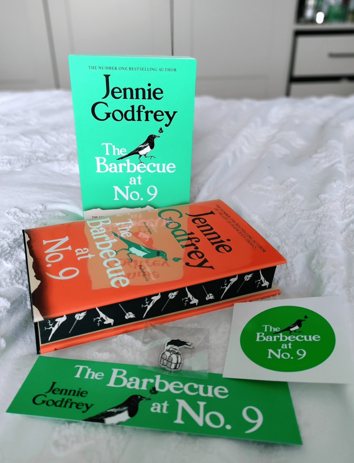 BOOK REVIEW: The Barbecue at Number 9 by Jennie Godfrey – Emma's Biblio ...