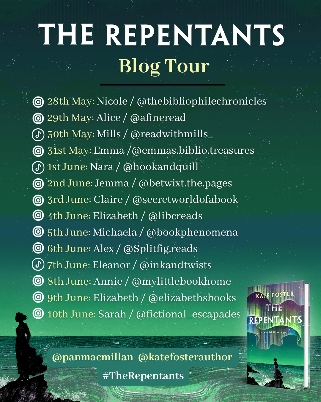 BLOG TOUR REVIEW: The Repentants by Kate Foster – Emma's Biblio Treasures